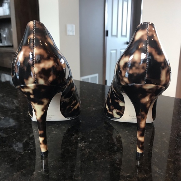kate spade | Shoes | New Kate Spade Vivian Pumps Tortoise Patent 75 ...